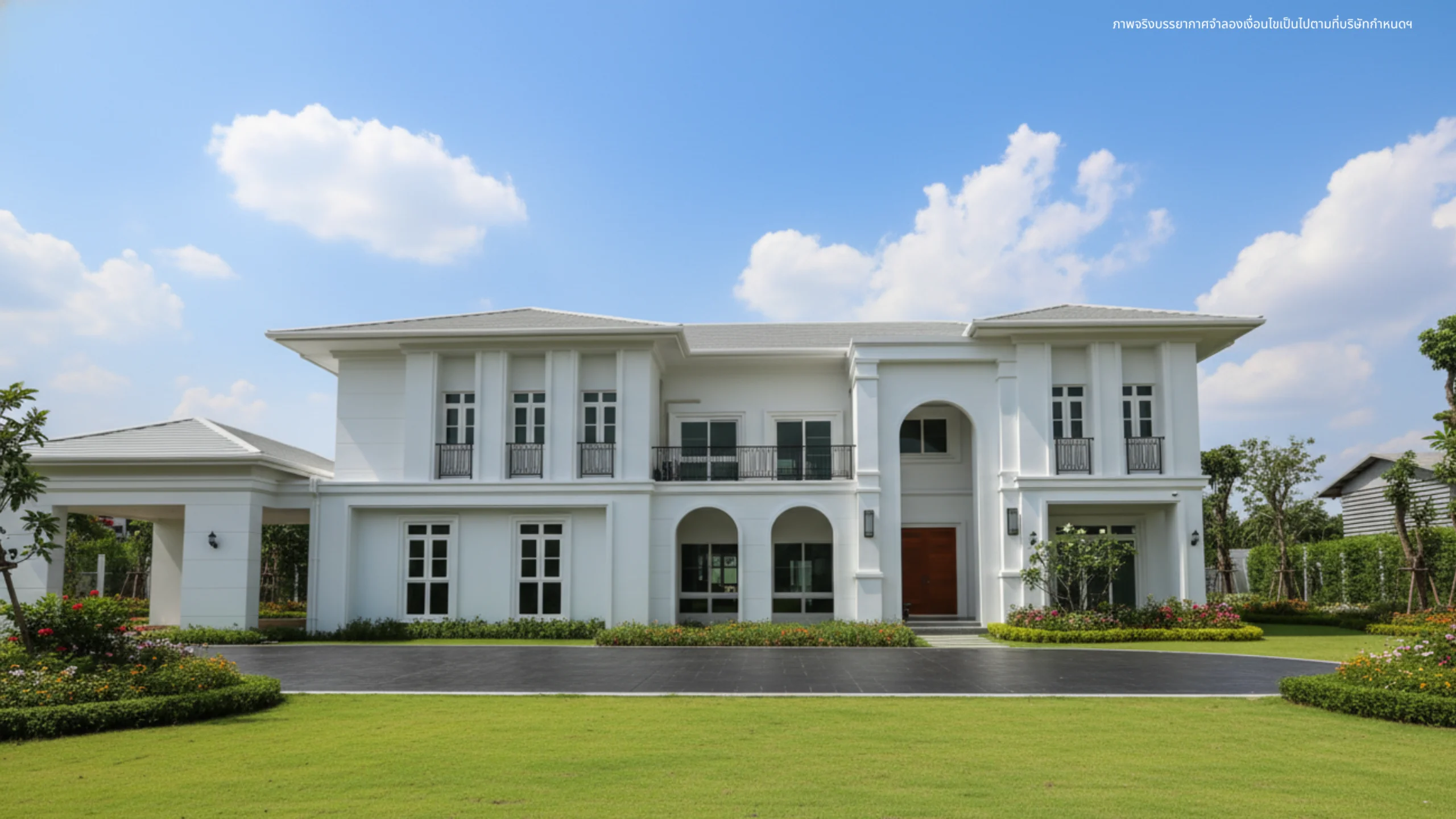 ผลงานก่อสร้างแบบบ้าน Aston l บางนา | Landy home